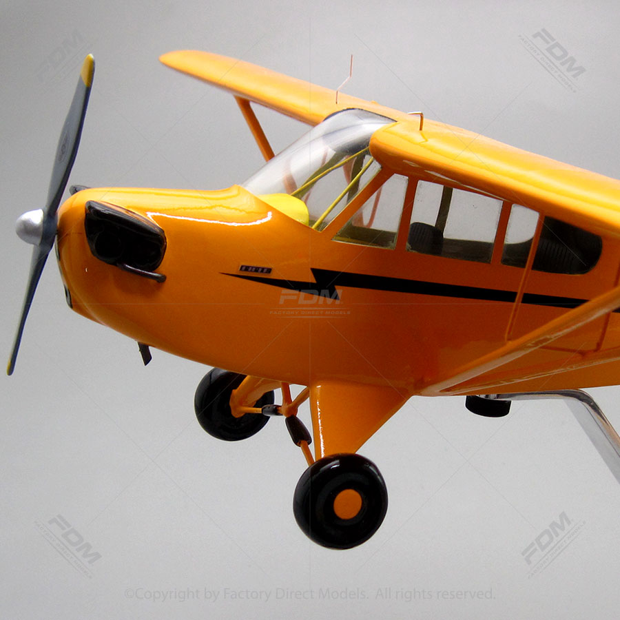 Piper J-3 Cub Model with Detailed Interior | Factory Direct Models