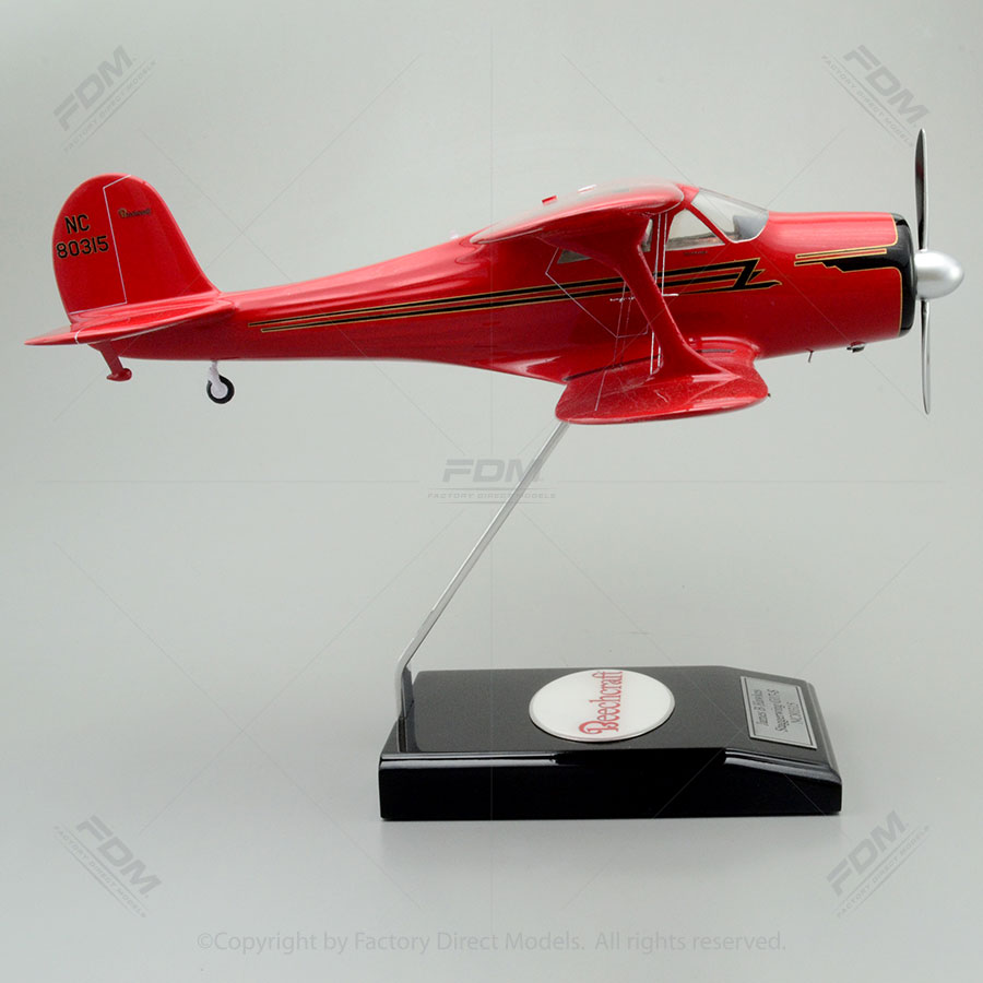 Beech G17S Staggerwing Custom Model | Factory Direct Models