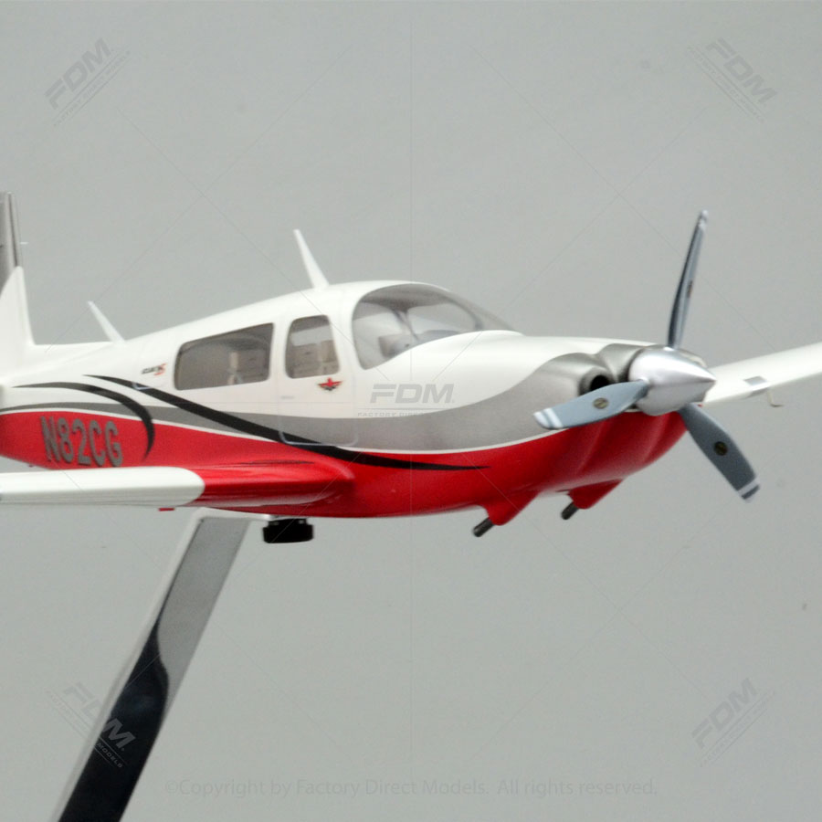 Mooney M20 Custom Wooden Model | Factory Direct Models