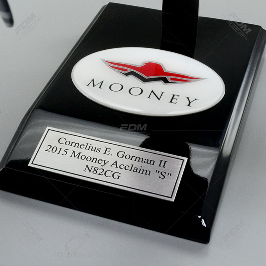 Mooney M20 Custom Wooden Model | Factory Direct Models
