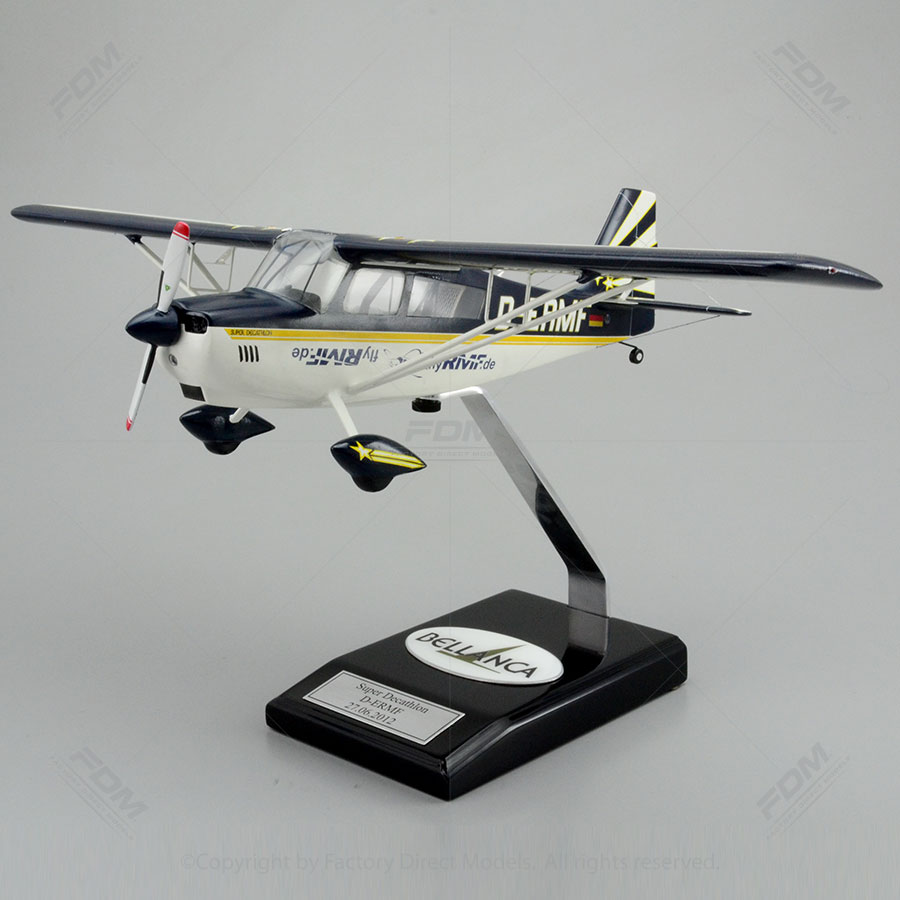 Bellanca 8KCAB Super-Decathlon Wooden Model | Factory Direct Models