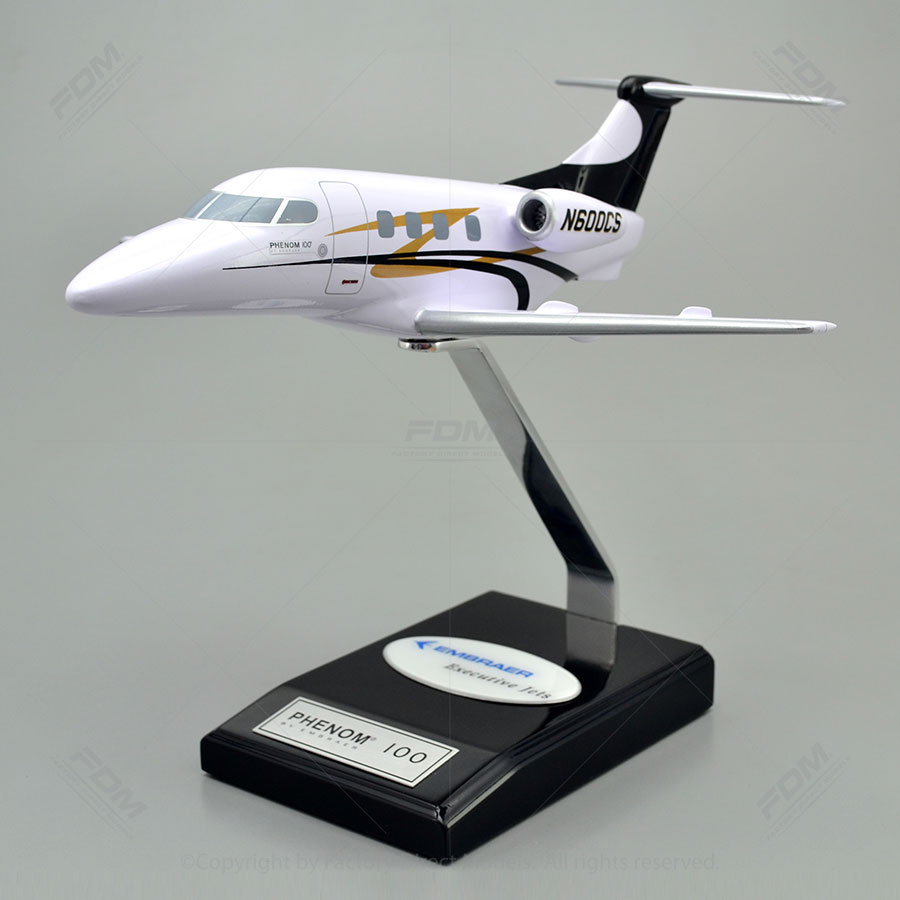 Embraer Phenom 100 Custom Scale Model Airplane | Factory Direct Models