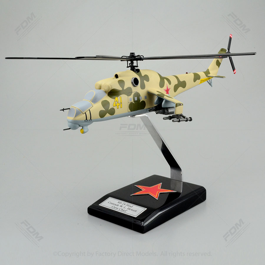 Mil Mi-24 Hind Model | Factory Direct Models