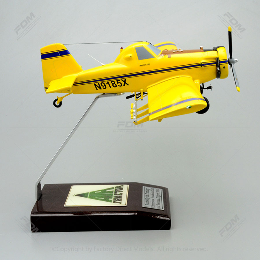 Air Tractor AT-401B Reeds Fly on Farming Model | Factory Direct Models