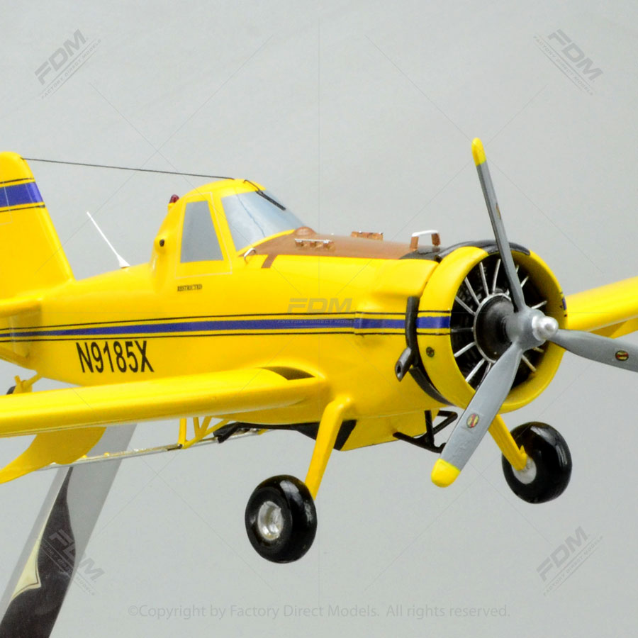Air Tractor AT-401B Reeds Fly on Farming Model | Factory Direct Models