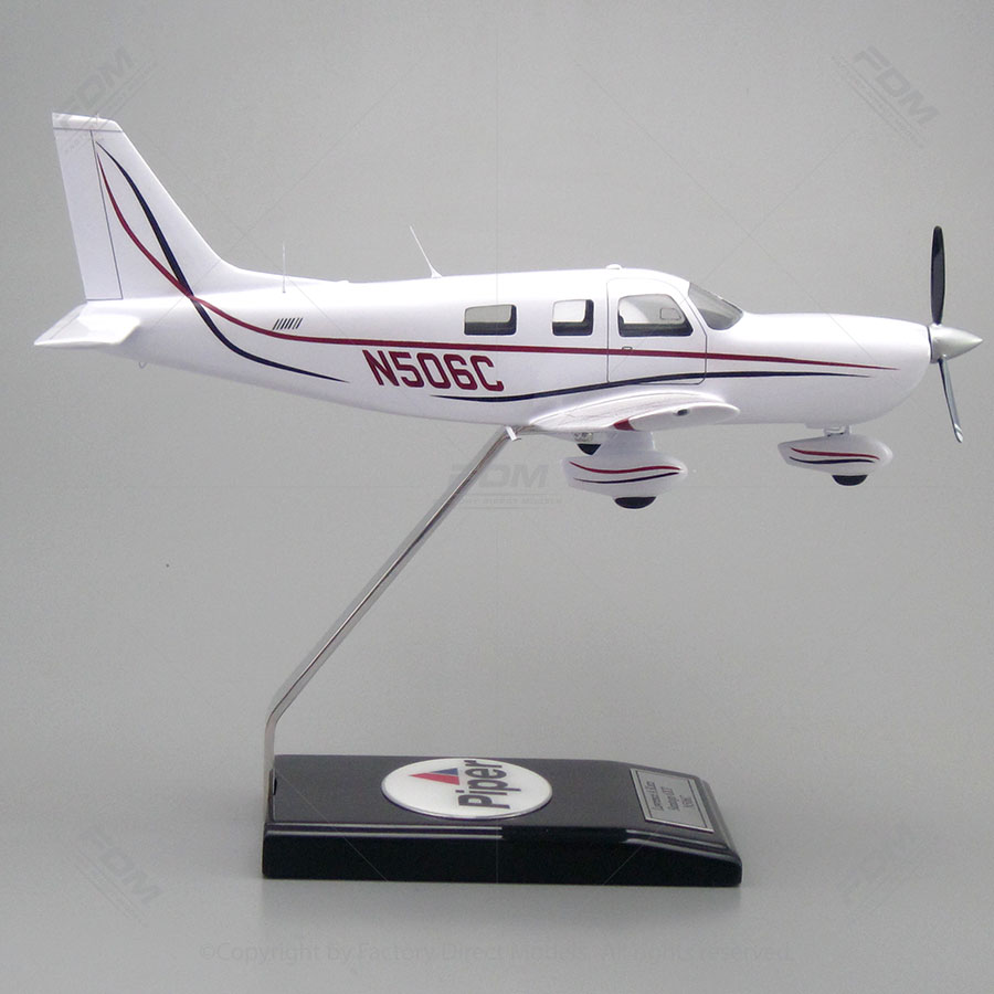 Piper Saratoga 6X Model with Detailed Interior | Factory Direct Models