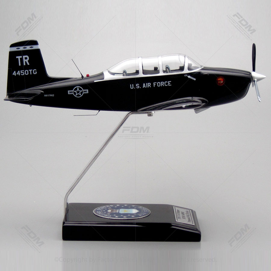 Beechcraft T34 Mentor Scale Model Aircraft | Factory Direct Models