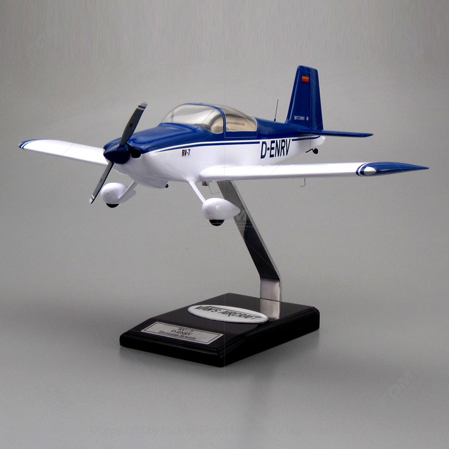 Vans Aircraft RV7 Scale Model Airplane | Factory Direct Models