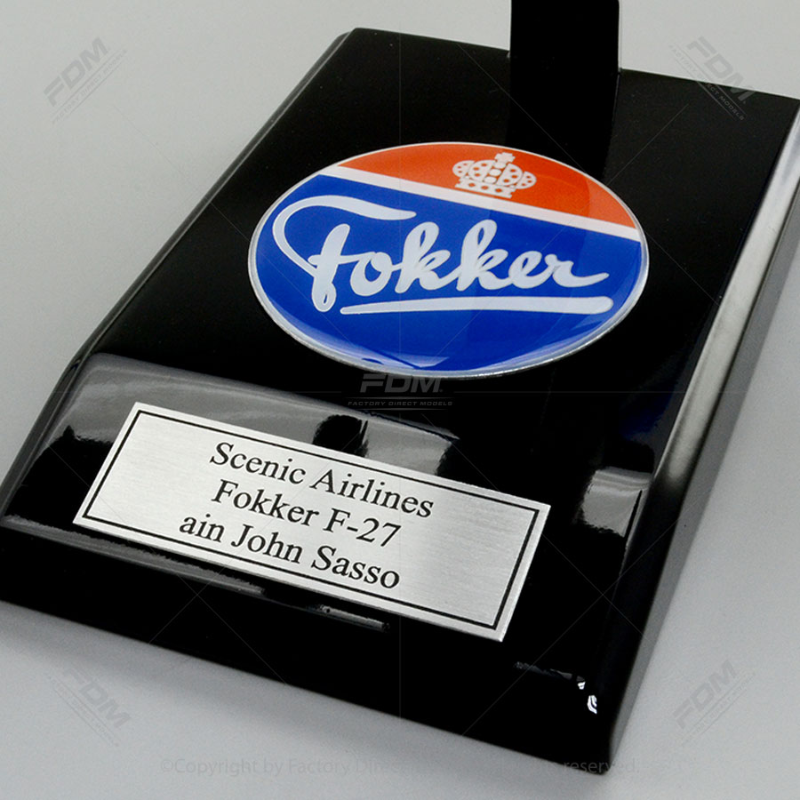 Fokker F27 Friendship Scenic Airlines Model | Factory Direct Models