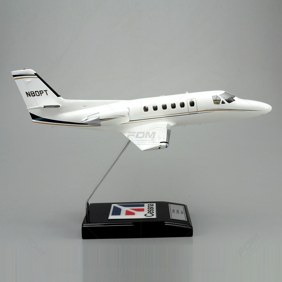 Cessna C550 Wooden Model Airplanes | Factory Direct Models