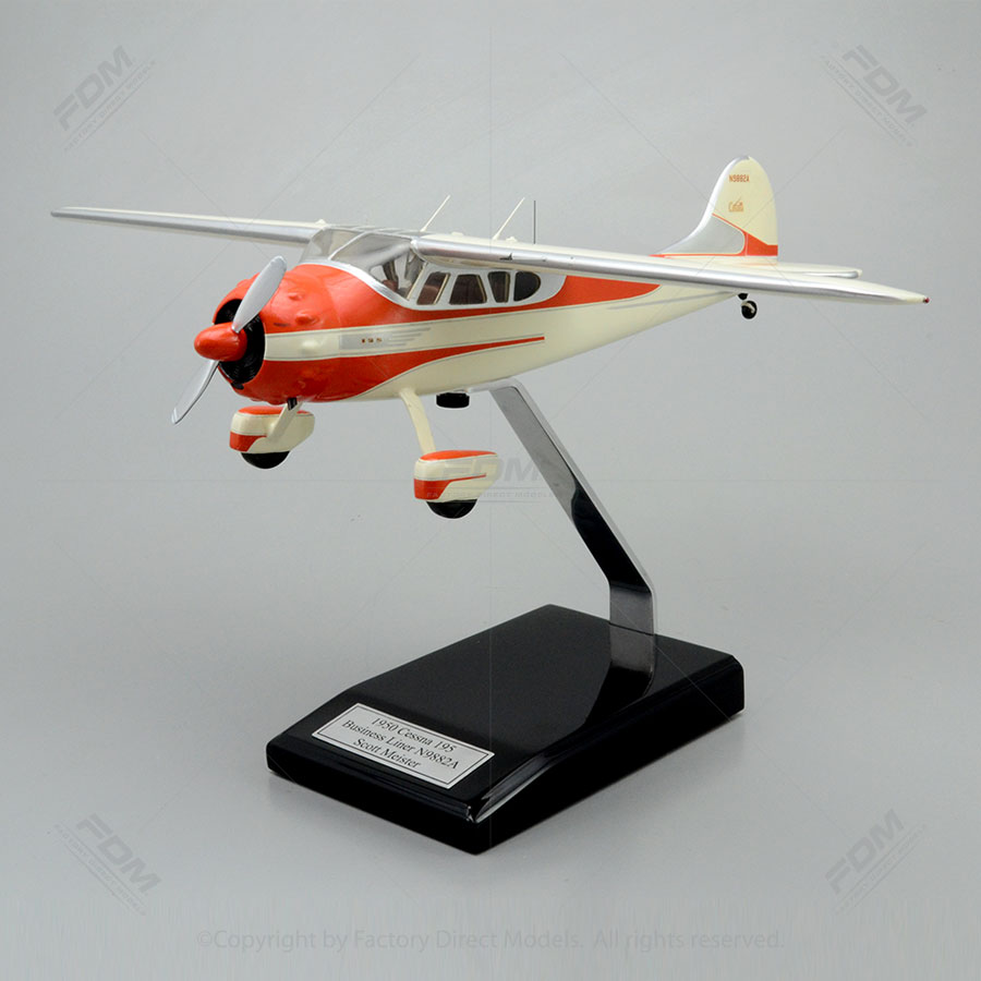 1950 Cessna 195 Businessliner Custom Model | Factory Direct Models