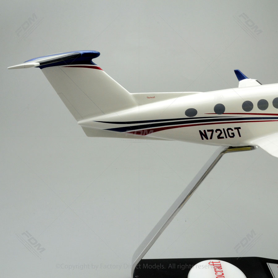Beechcraft 250 King Air Scale Model Airplane | Factory Direct Models