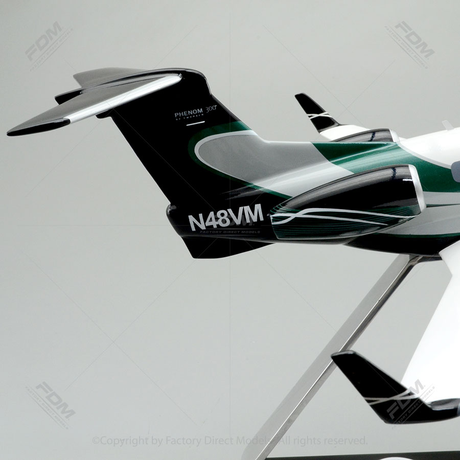 Embraer Phenom 300 Custom Scale Model Plane | Factory Direct Models