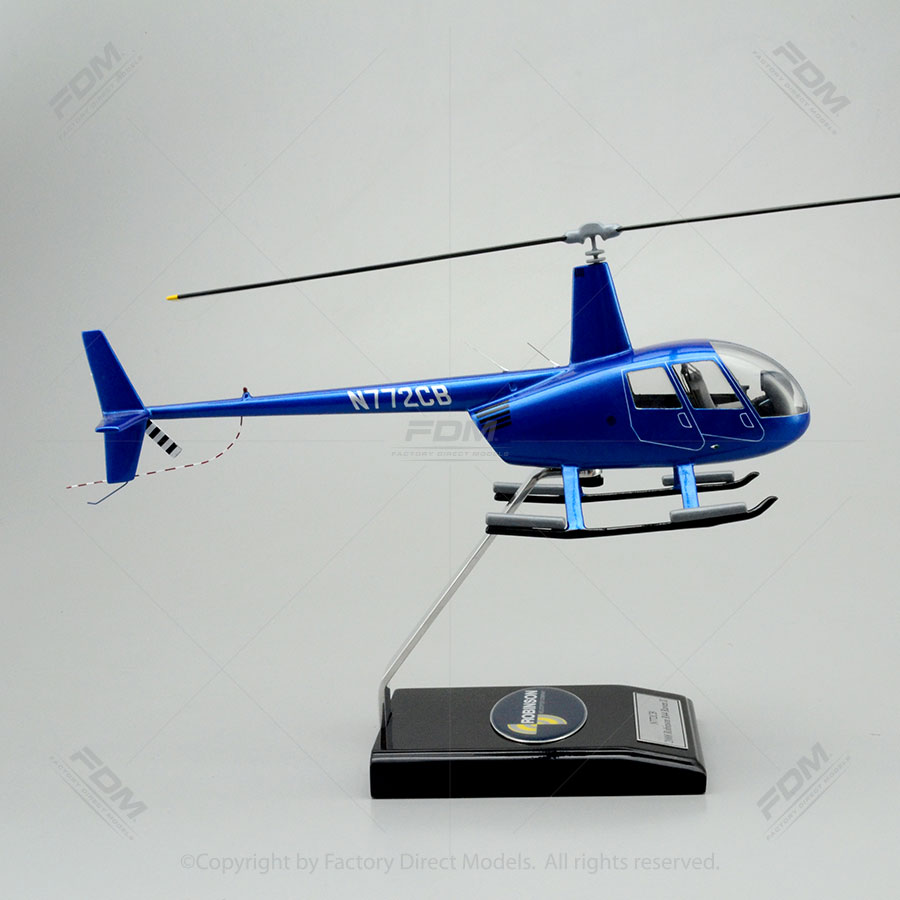 Robinson R44 Scale Model Helicopter | Factory Direct Models