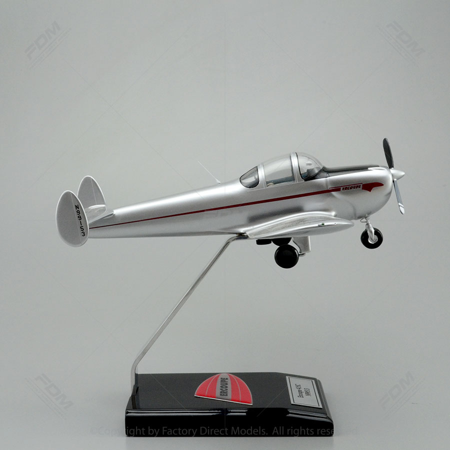 ERCO Ercoupe 415C Model with Detailed Interior | Factory Direct Models