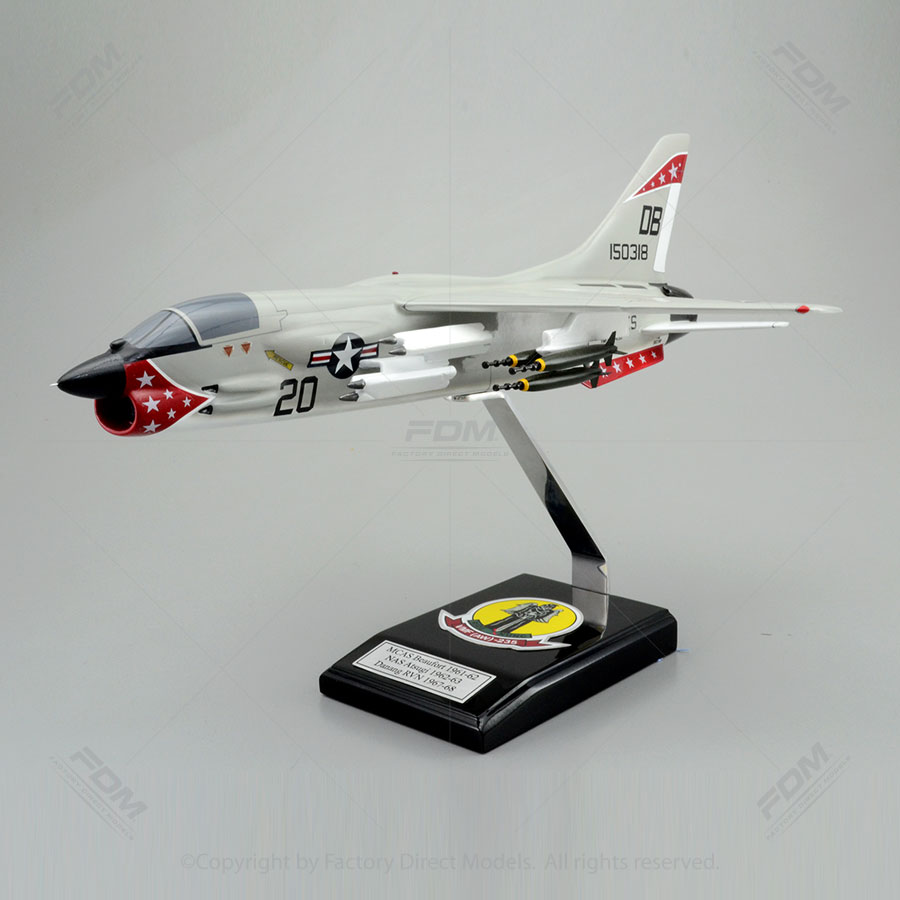 Vought F-8E Crusader Model | Factory Direct Models