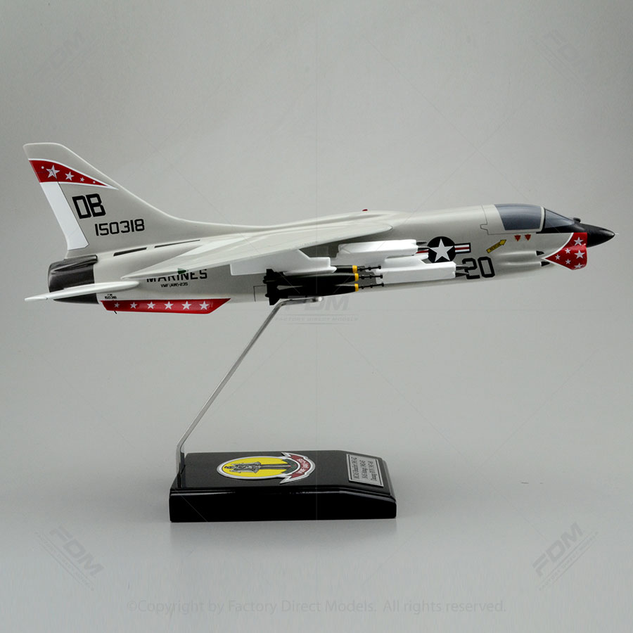 Vought F-8E Crusader Model | Factory Direct Models