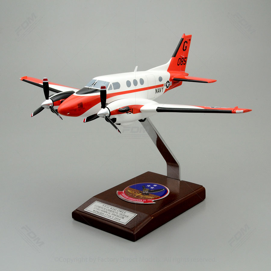 Beechcraft T-44C Pegasus Trainer Model | Factory Direct Models