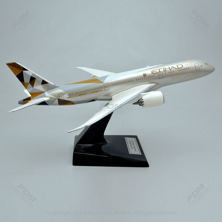 Boeing 787-800 Etihad Airways Model | Factory Direct Models