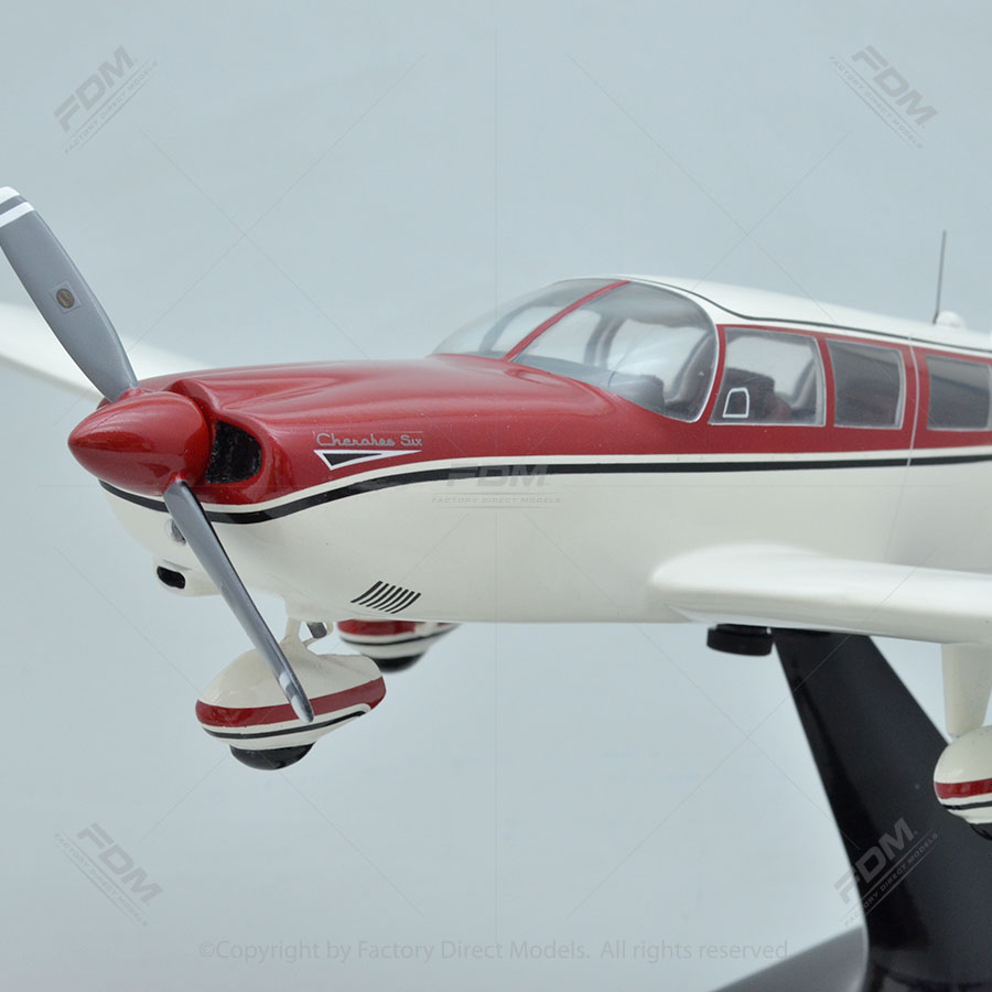 1968 Piper PA-32-260 Cherokee Six Model Plane | Factory Direct Models