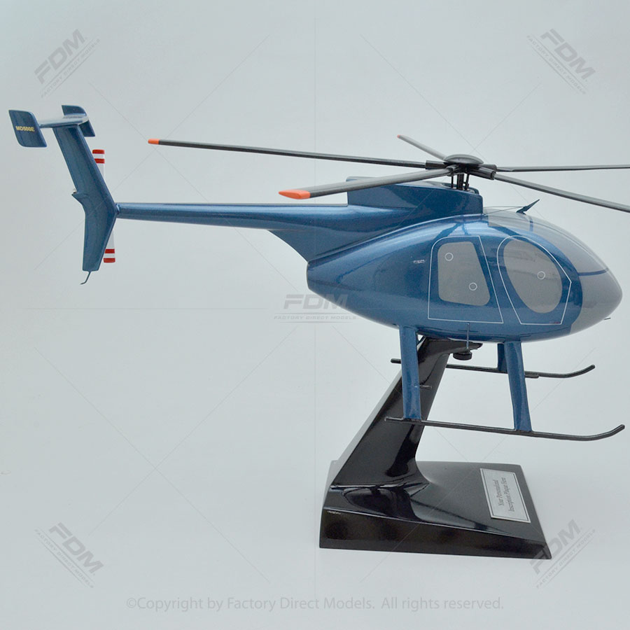 McDonnell Douglas MD 500E Defender Model | Factory Direct Models