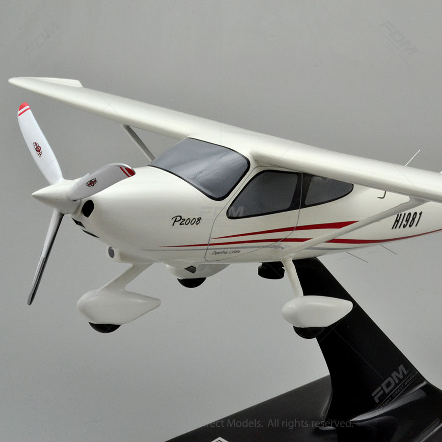 Tecnam P2008 Scale Model Airplane | Factory Direct Models