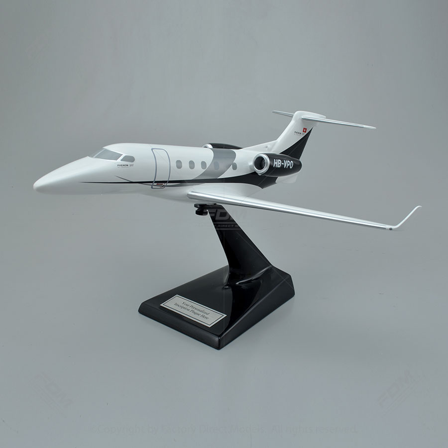 Embraer Phenom 300 Custom Scale Model Aircraft | Factory Direct Models