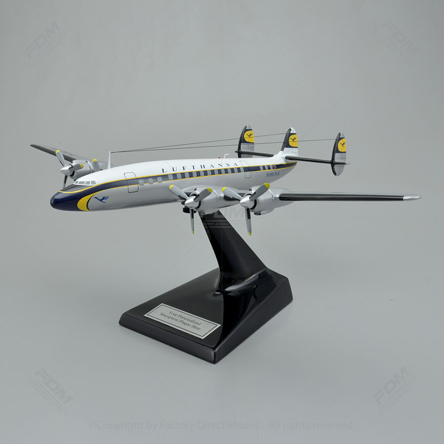 Lockheed L-1649A Starliner Lufthansa Model | Factory Direct Models