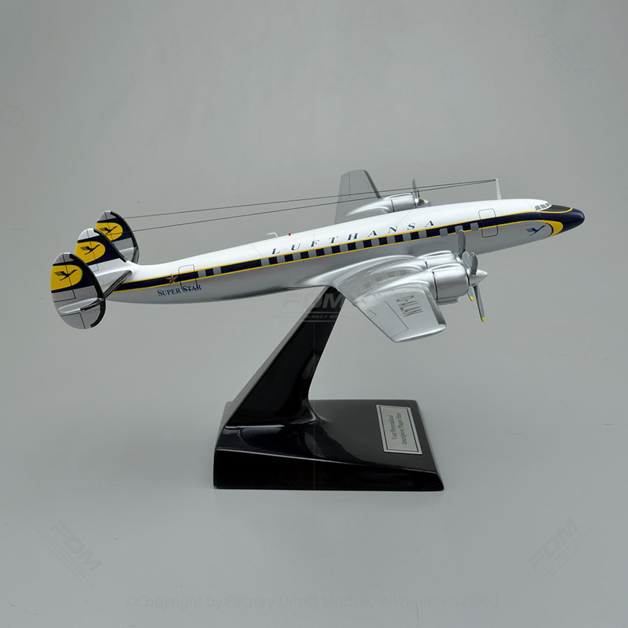 Lockheed L-1649A Starliner Lufthansa Model | Factory Direct Models