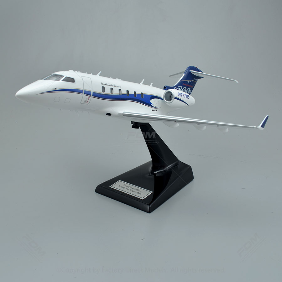 Challenger 300 Custom Model Aircraft | Factory Direct Models