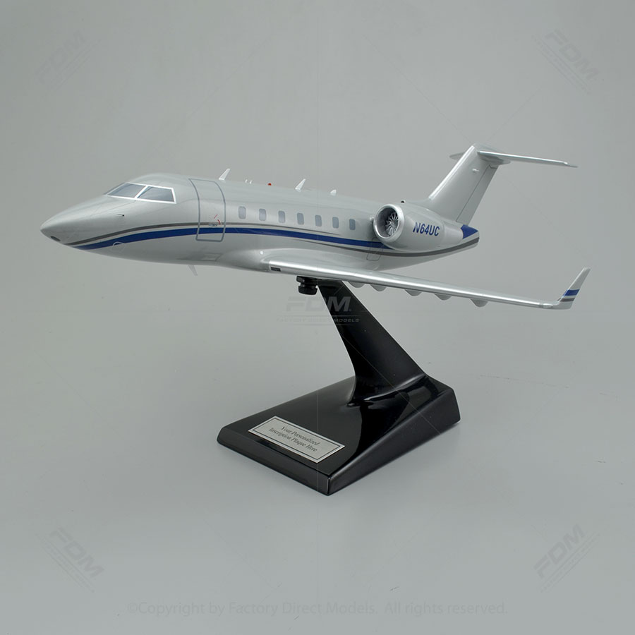 Bombardier Challenger 604 Custom Model Plane | Factory Direct Models