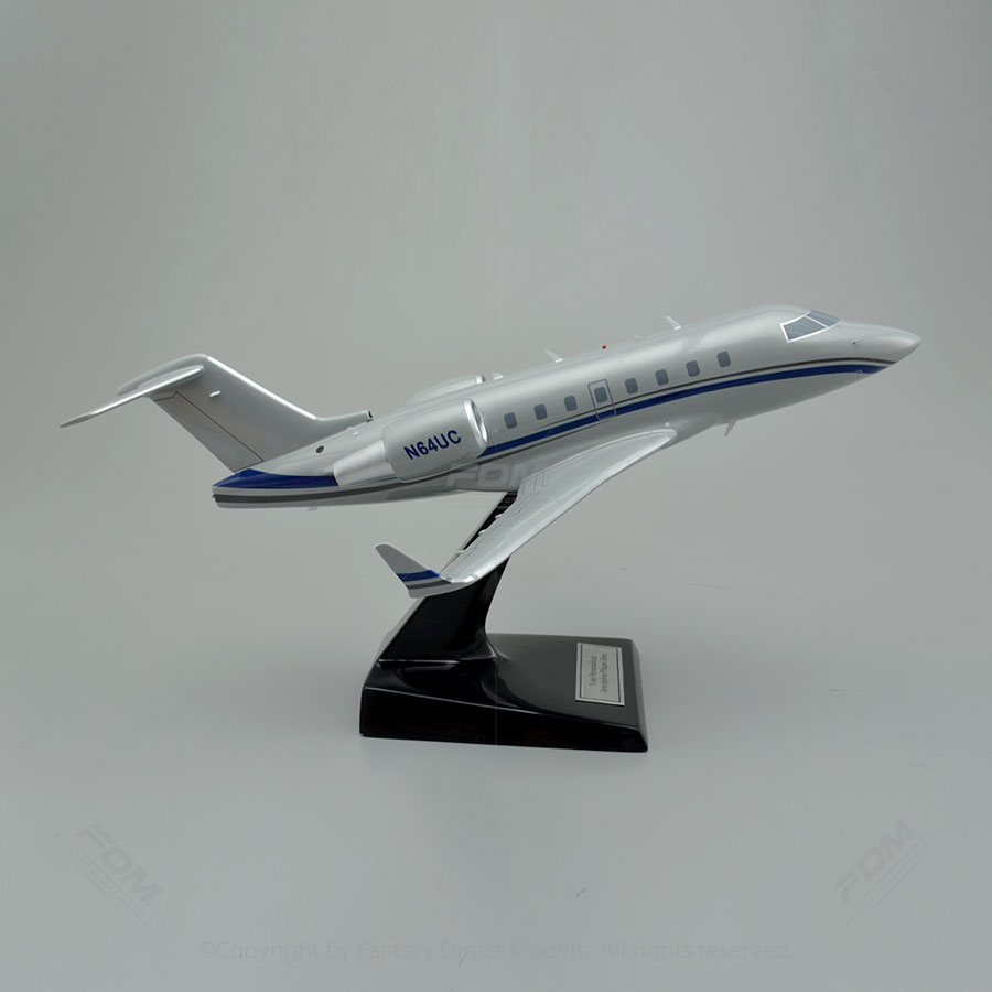 Bombardier Challenger 604 Custom Model Plane | Factory Direct Models