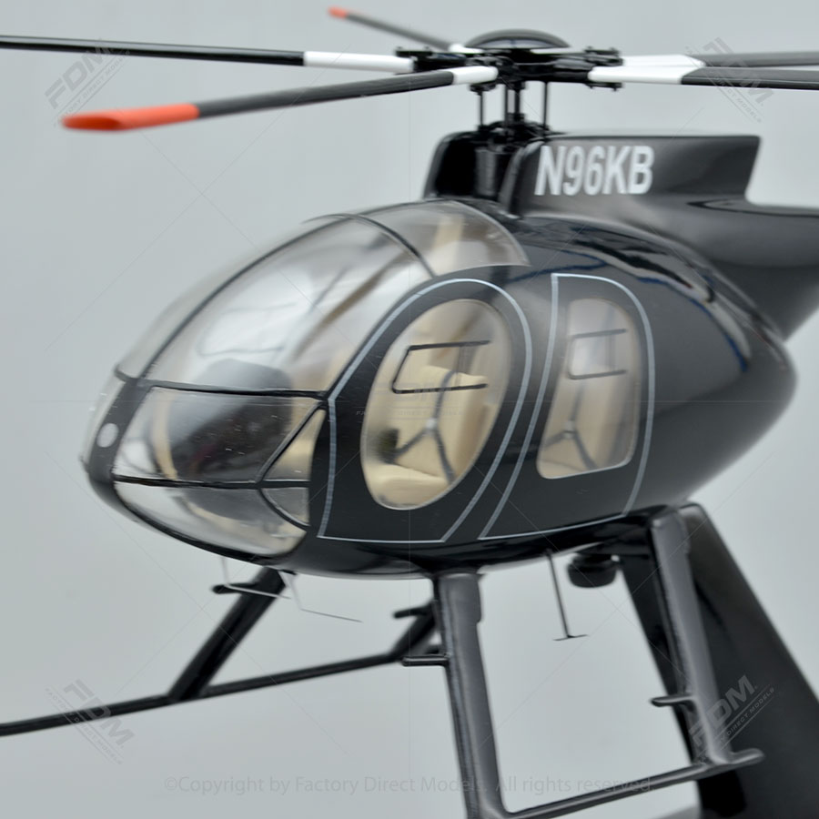 McDonnell Douglas MD500E Defender Model Plane | Factory Direct Models