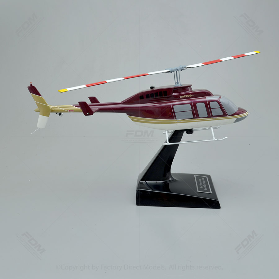 Bell 206L4 Helicopter Model | Factory Direct Models