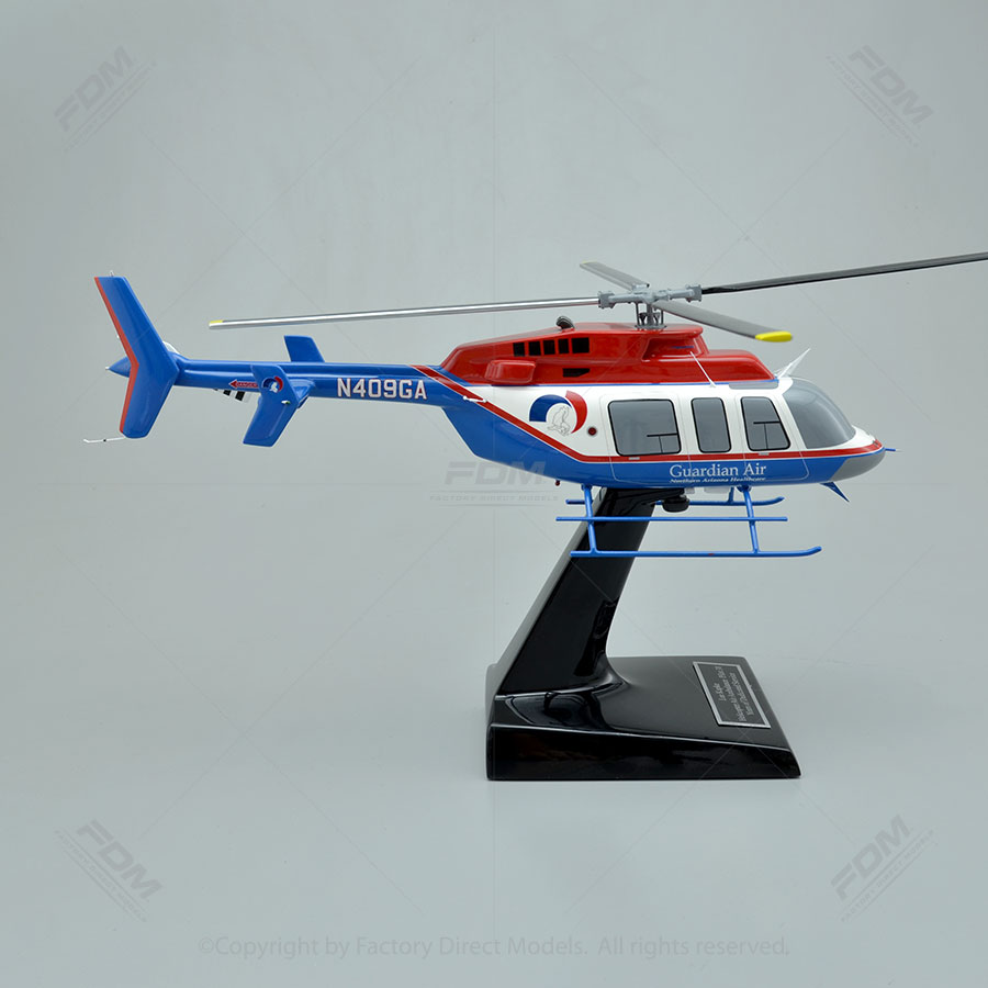 Bell 407 Custom Scale Model Helicopter | Factory Direct Models