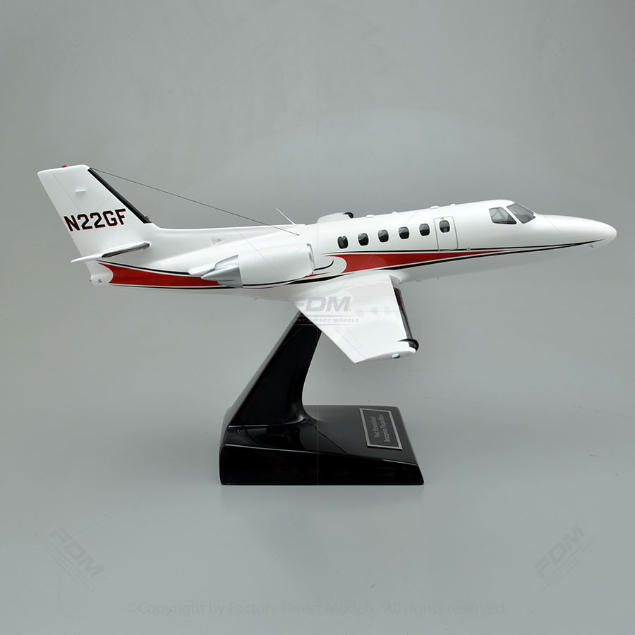 Cessna 550 Citation Bravo Custom Scale Model | Factory Direct Models