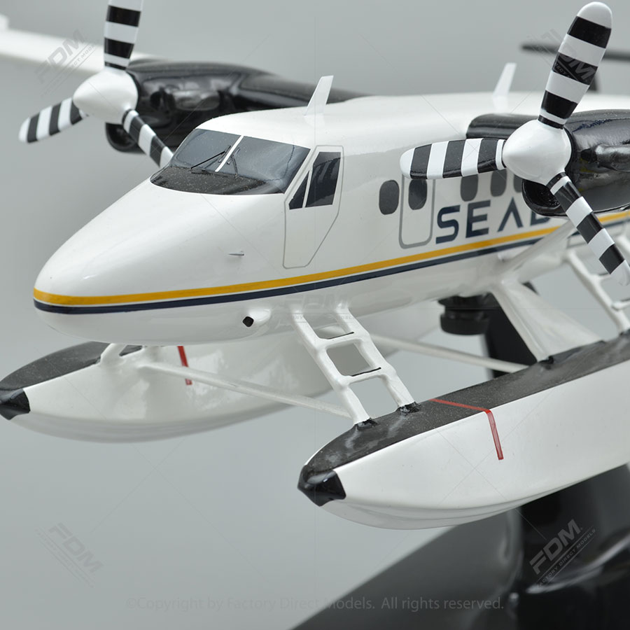 Canada DHC-6 Twin Otter Wooden Model Aircraft | Factory Direct Models