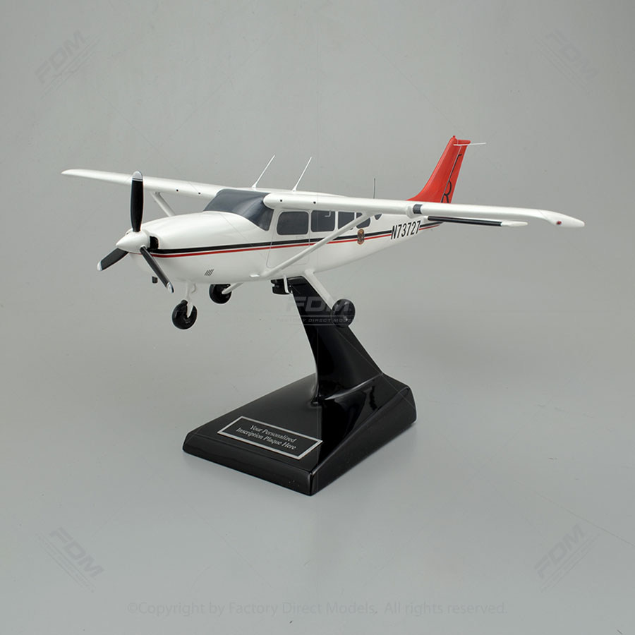 Cessna T207A Turbo Stationair Model Airplane | Factory Direct Models