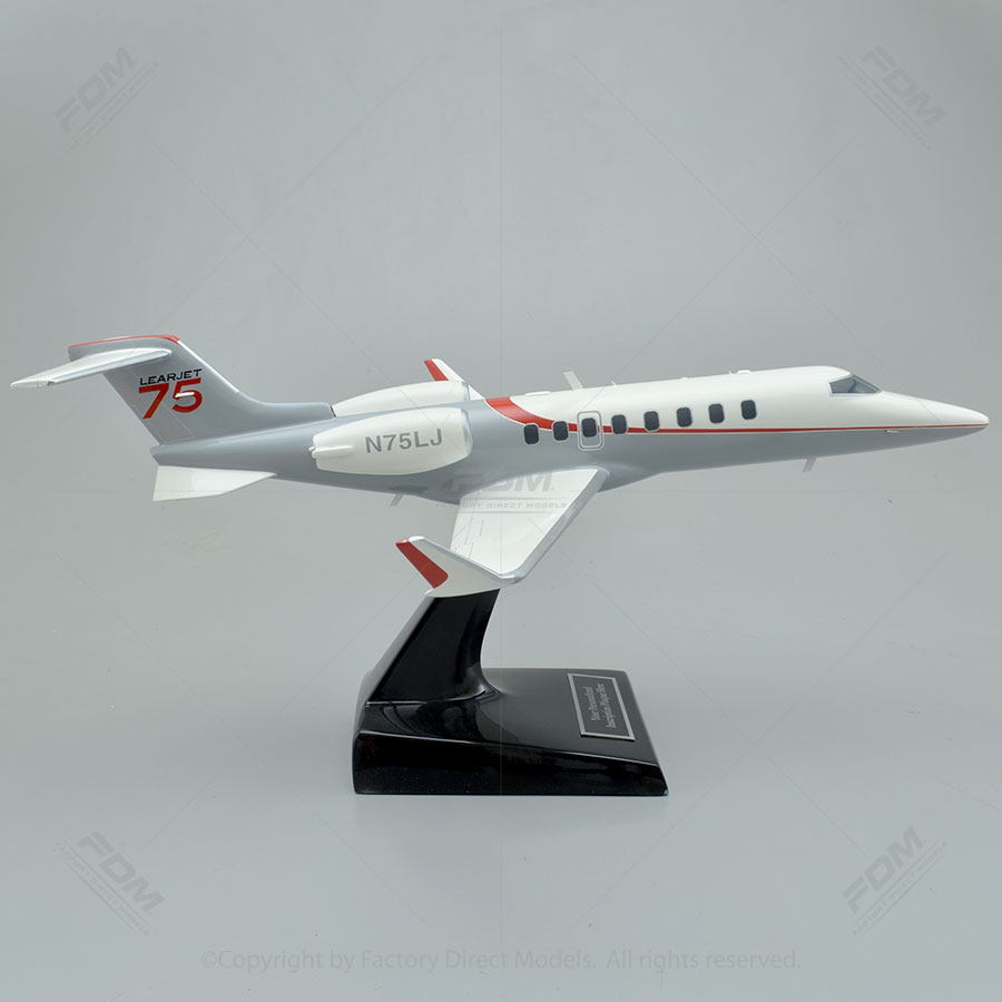 Bombardier Learjet 75 Custom Model Aircraft | Factory Direct Models