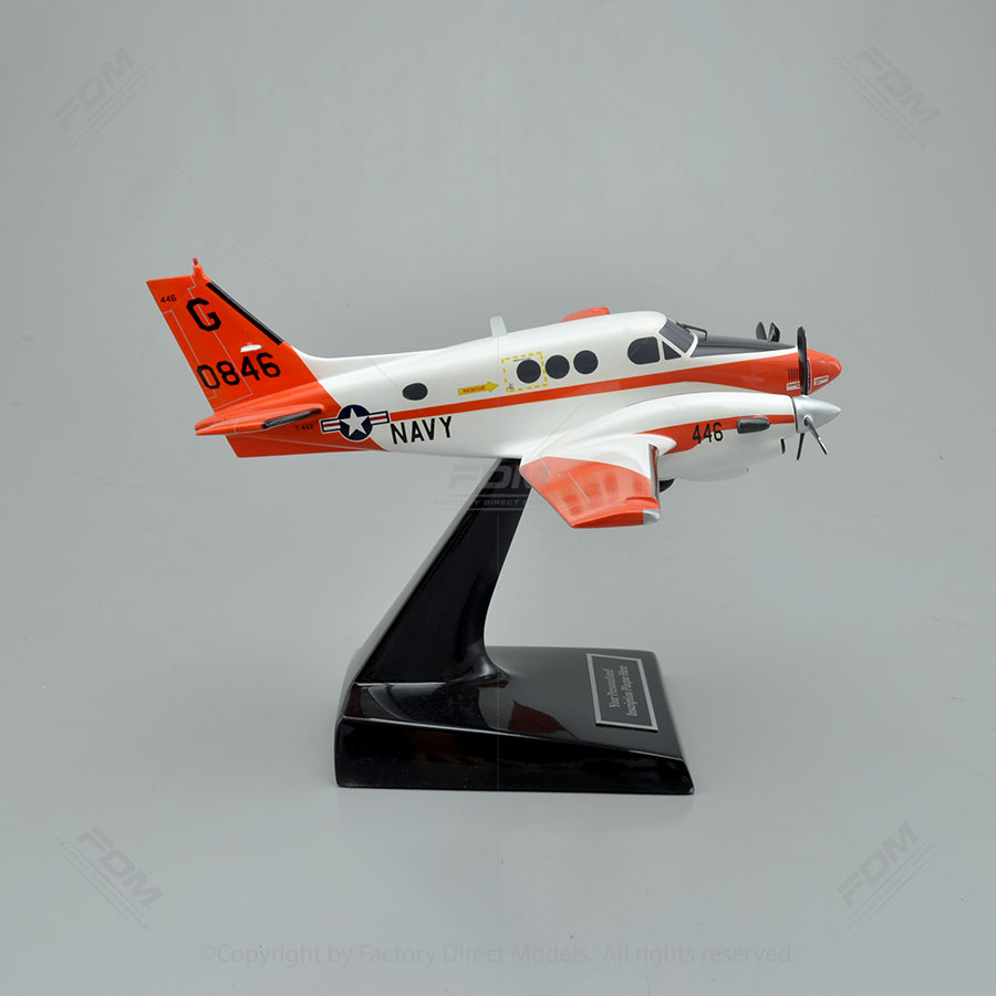 Beechcraft T-44 Pegasus Model Airplane | Factory Direct Models