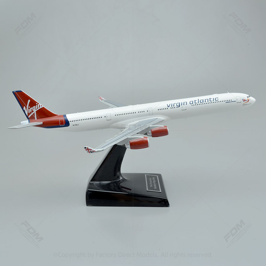 Airbus A340-642 Custom Model Airplanes | Factory Direct Models