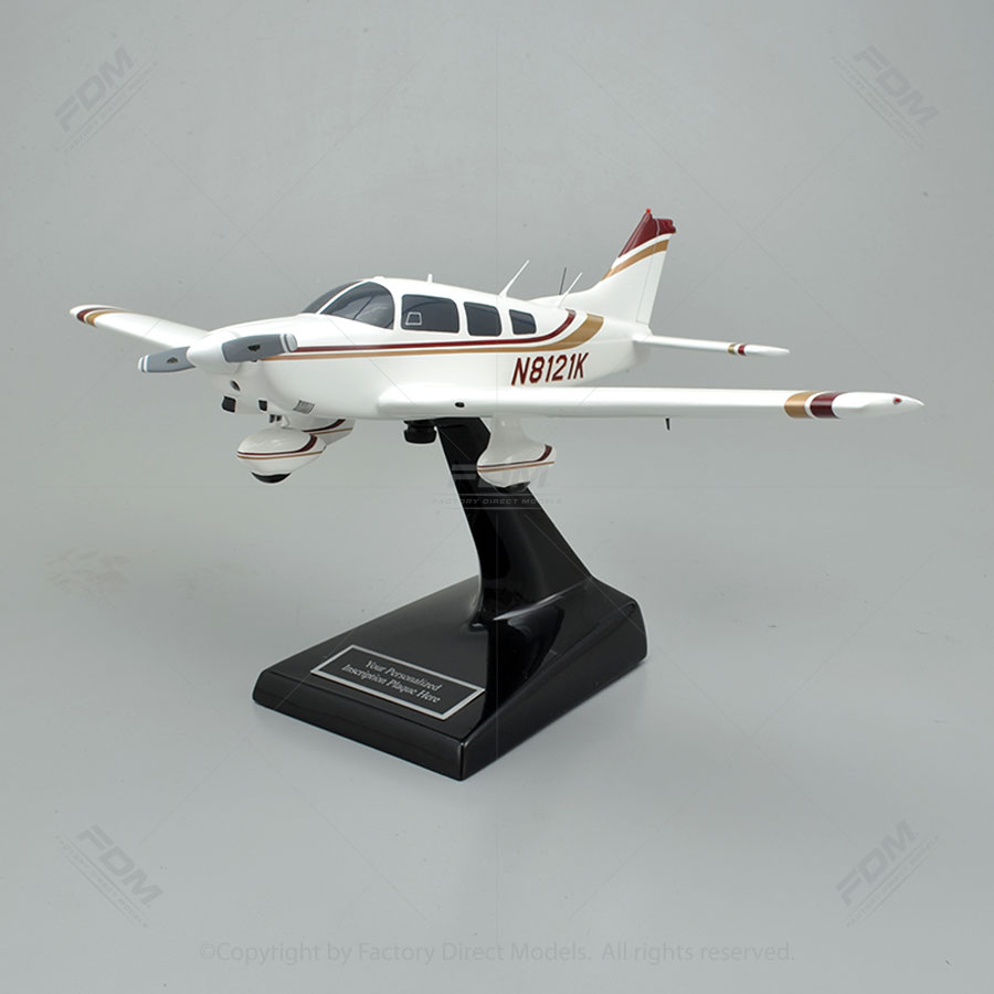Piper PA-28-181 Archer II Scale Model Airplane | Factory Direct Models