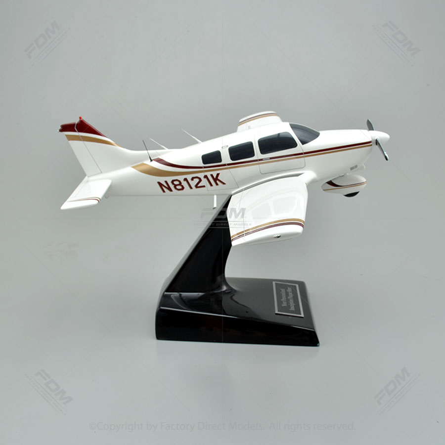 Piper PA-28-181 Archer II Scale Model Airplane | Factory Direct Models