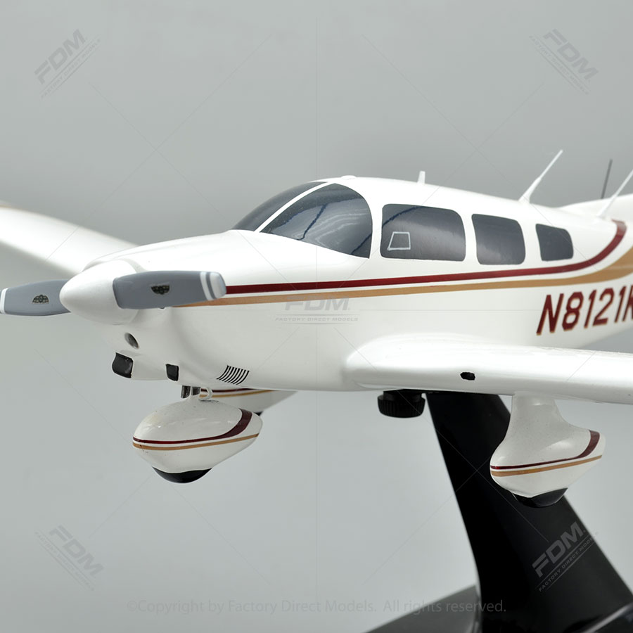Piper PA-28-181 Archer II Scale Model Airplane | Factory Direct Models
