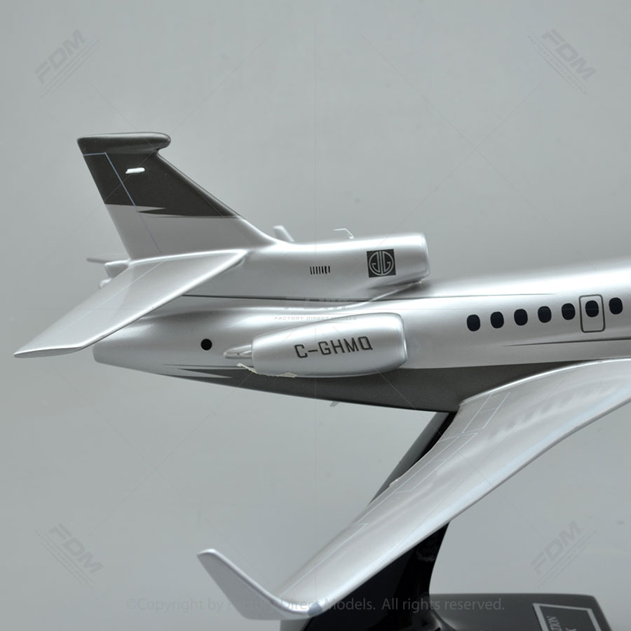 Custom Dassault Falcon 7X Model Airplane | Factory Direct Models
