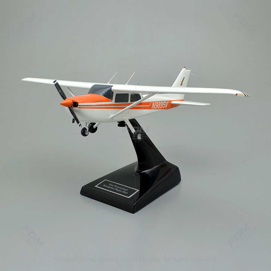 Custom Cessna 172M Skyhawk Model Airplane | Factory Direct Models