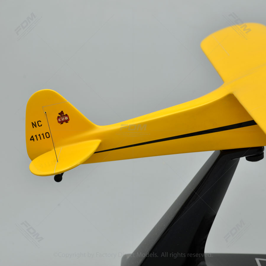 Piper J-3 Cub Model Airplane | Factory Direct Models