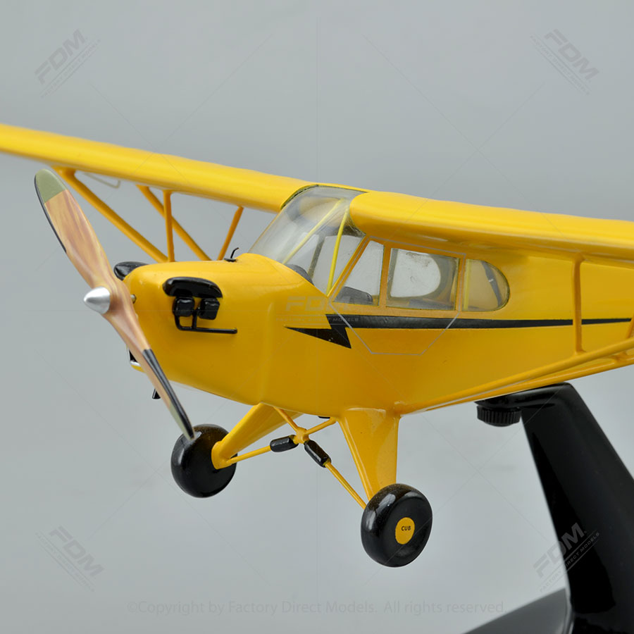 Piper J-3 Cub Custom Model Airplane | Factory Direct Models