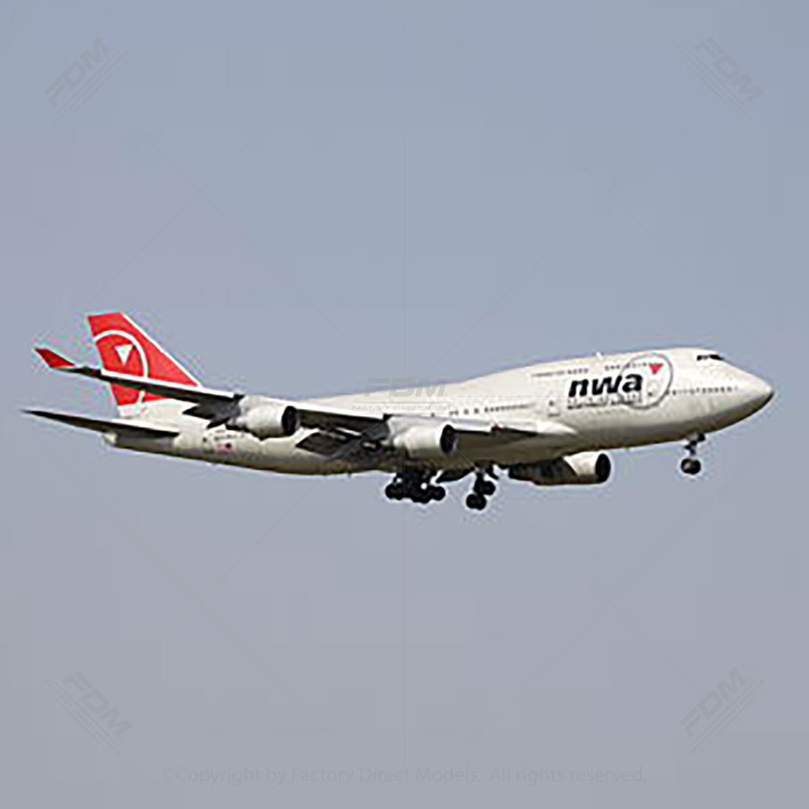 Custom Made Boeing 747-400 Airplane Models | Factory Direct Models