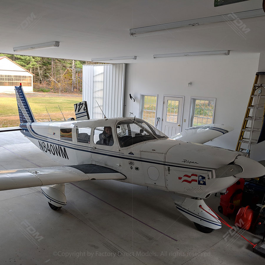 1966 Piper PA-32-260 Cherokee Six Model Airplane | Factory Direct Models